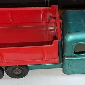 Vintage Structo Pressed Steel Dump Truck 20 INCHES LONG - Etsy