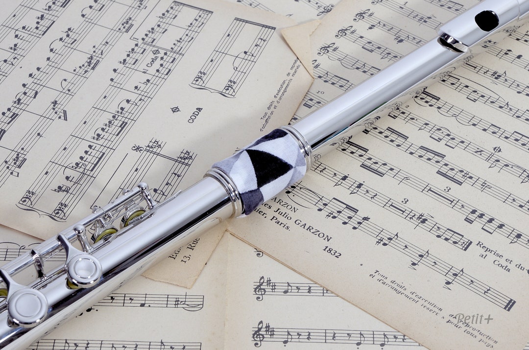 Decorative Clip for Transverse Flute Petit+ - Triangles - Accessory or ...