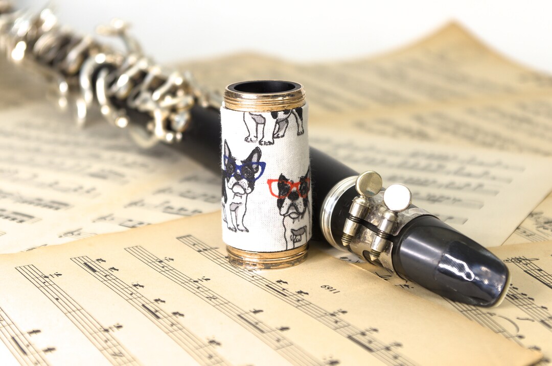 Bas-rillet for Clarinet Dog With Glasses Decorative Accessory for ...