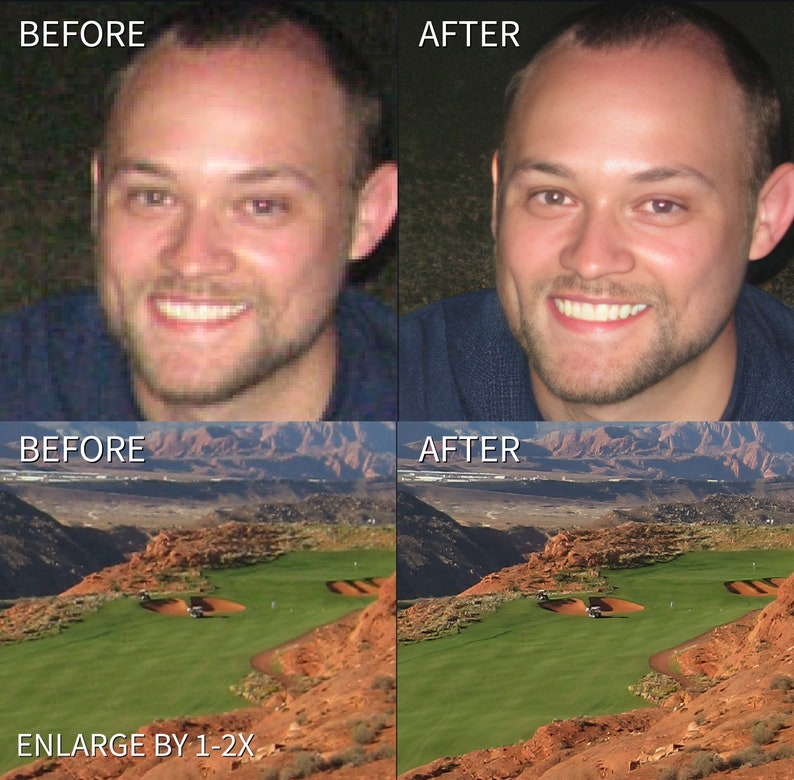 Fix & Improve Image Quality, Blurry Photo, Enlarge Enhance Photo ...