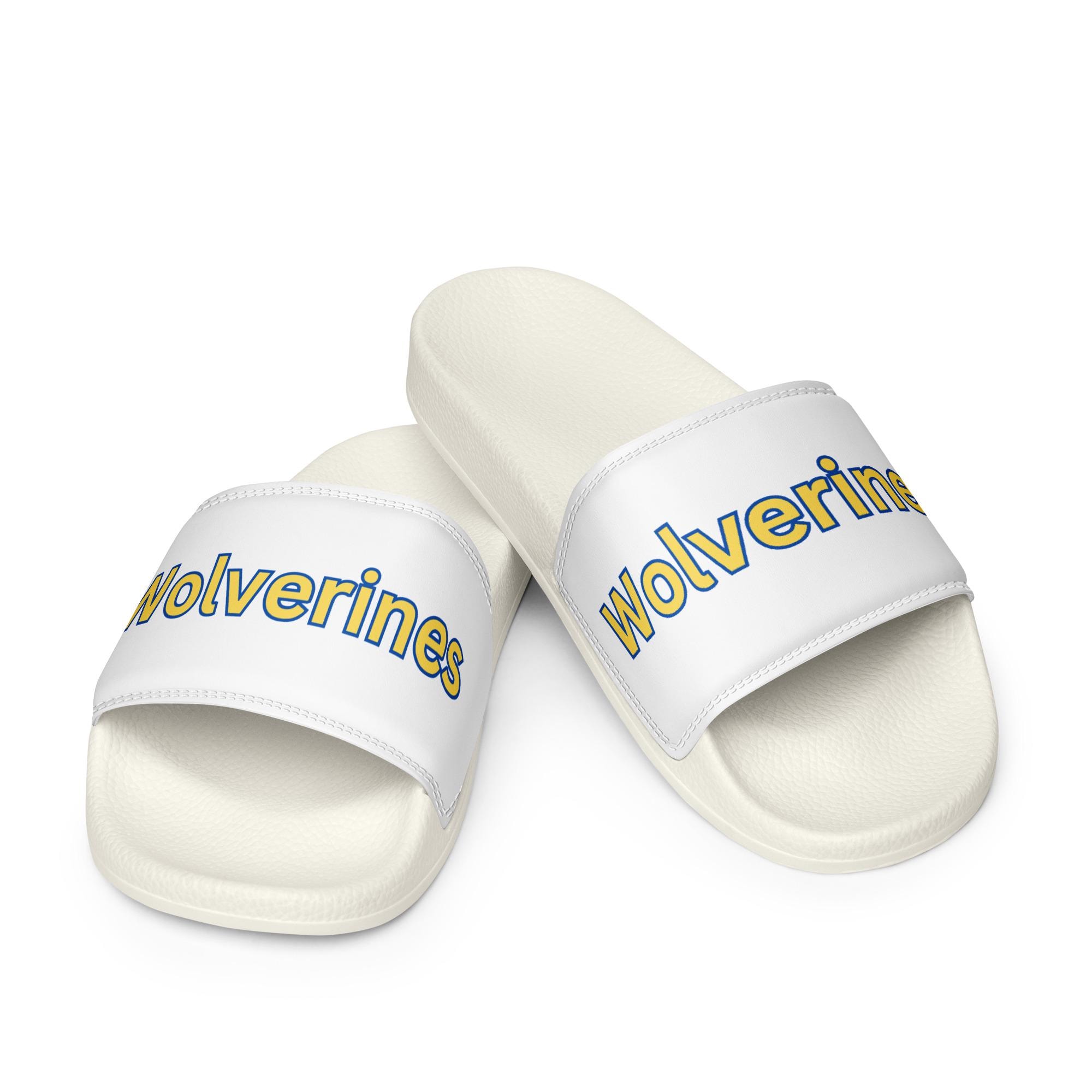 Wolverines Men’s Slides - Etsy