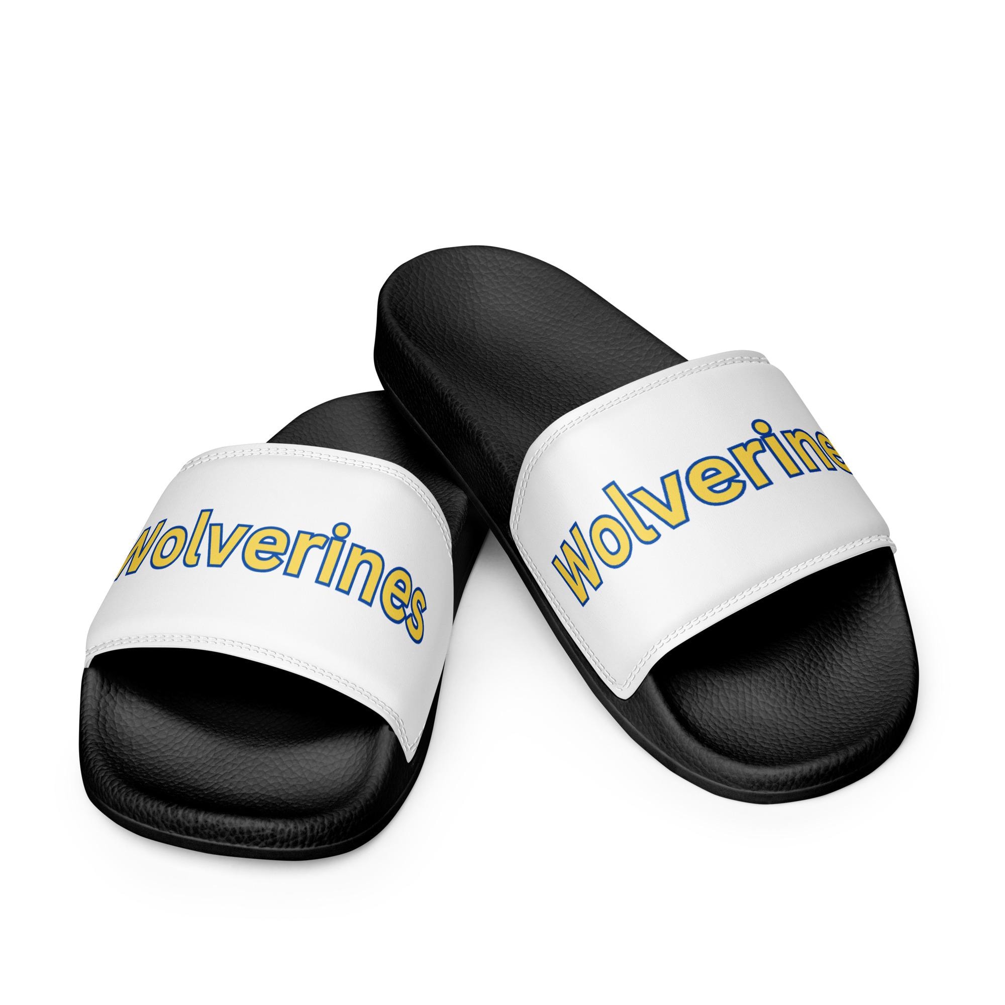 Wolverines Men’s Slides - Etsy