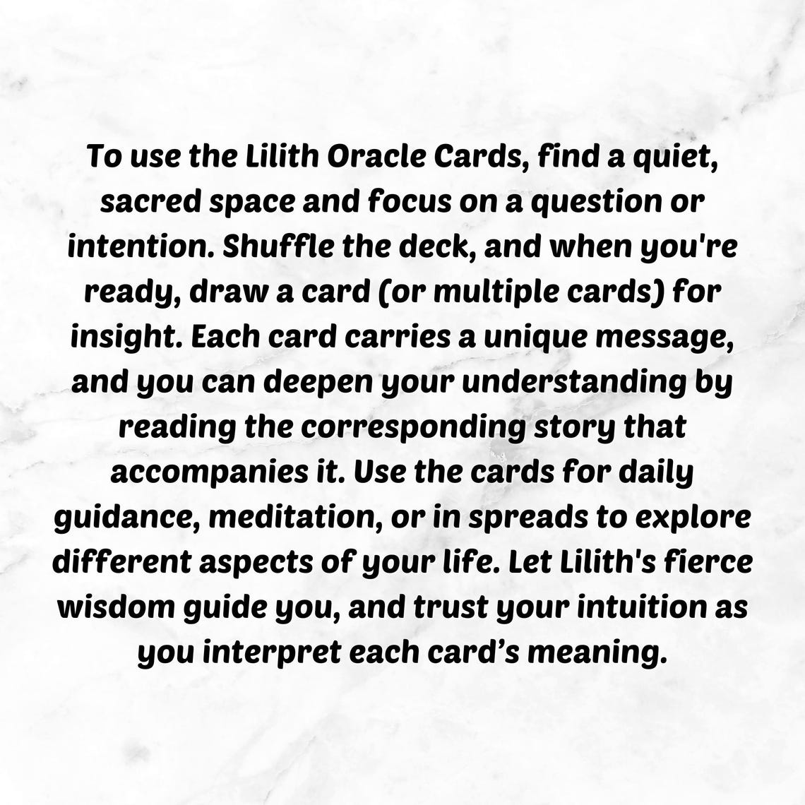 Lilith Oracle Cards | Printable Lilith Oracle Deck | Digital Lilith ...