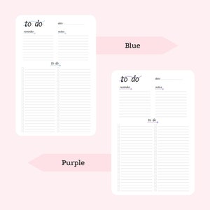 Printable to Do List Minimalist Daily Weekly to Do Planner Checklist ...