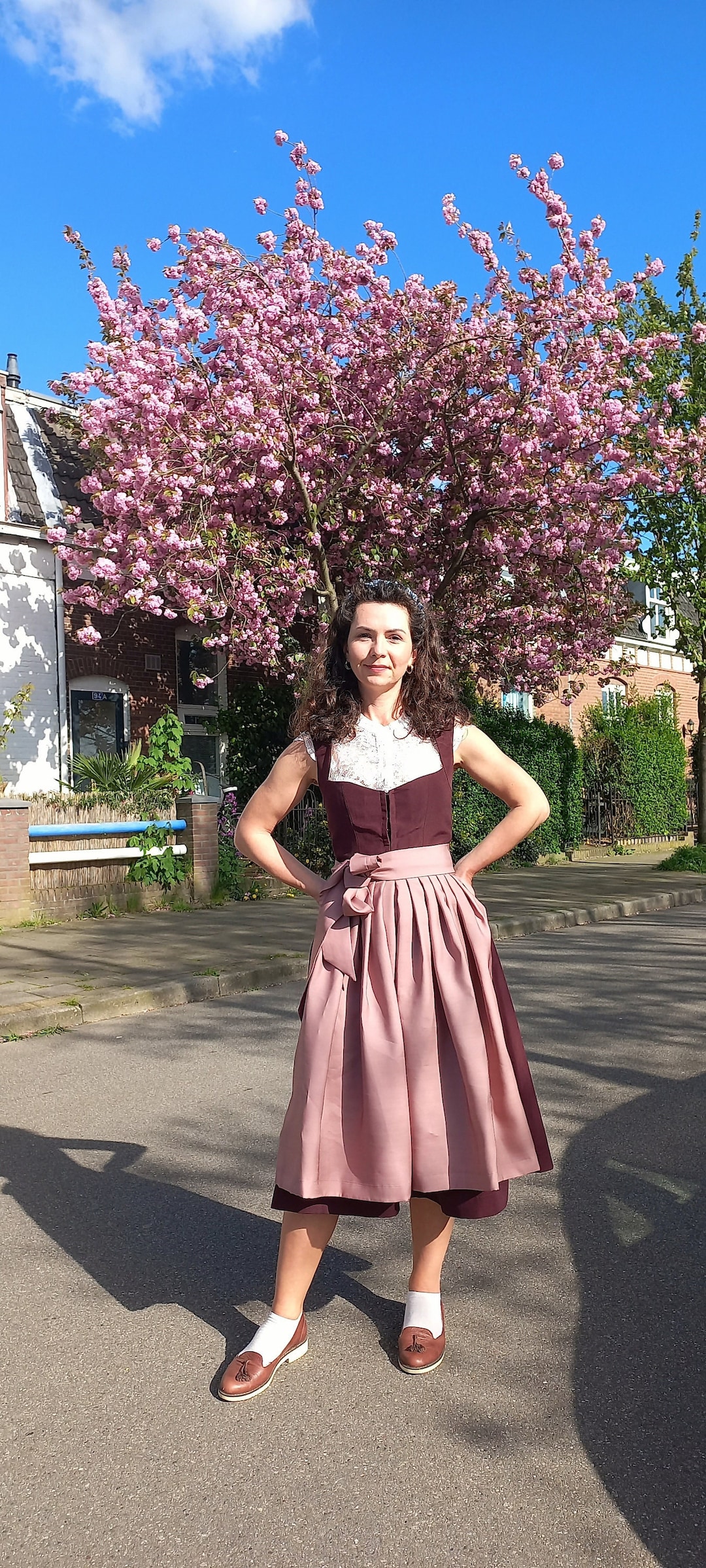 Dirndl Dress Ruby / Traditional Bavarian Tracht / Oktoberfest Outfit ...