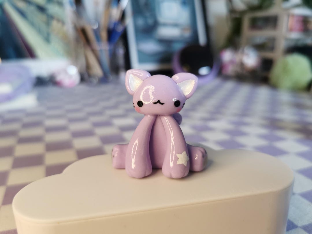 Comet * Cute Handmade Polymer Clay Desk Pal *glows in the Dark - Etsy