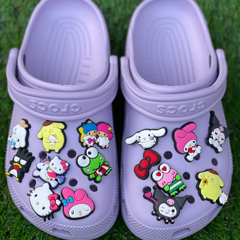 Hello Croc Kitty Charms - Etsy