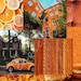 Orange Theme Aesthetic Phone Wallpaper iPhone Home Screen Background ...