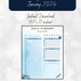 Printable January 2024 Daily Planner Instant Download - Etsy