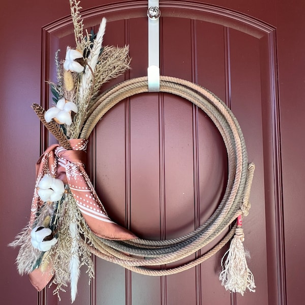 Lariat Rope Wreath - Etsy