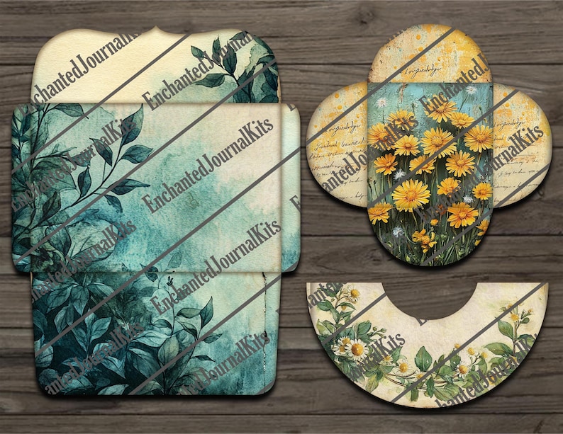 Herb Gardening Ephemera Printable Antique Botanical Aesthetic Garden ...