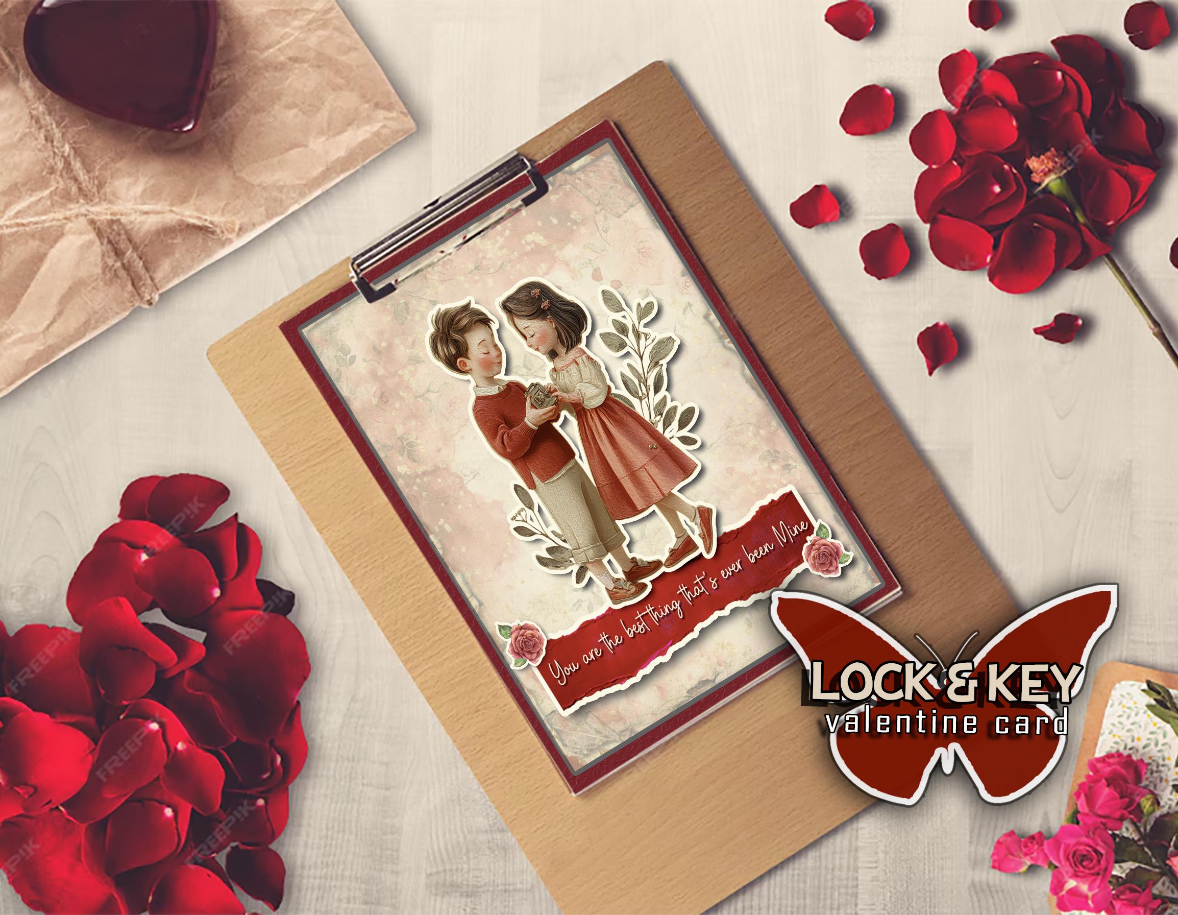 Valentine Couple Gift Card Printable Romantic Gift for Her Date Night ...