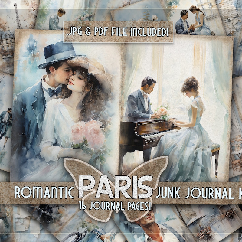 Romantic Journal - Etsy