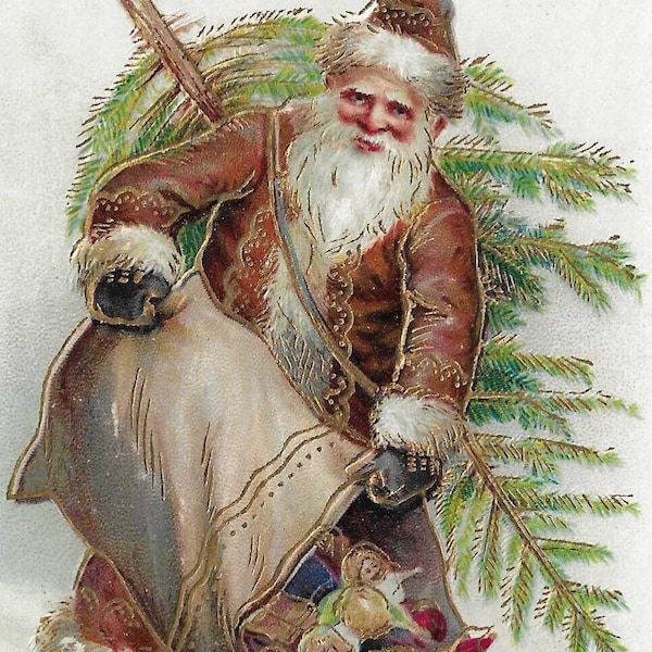 Old Fashioned Santa - Etsy