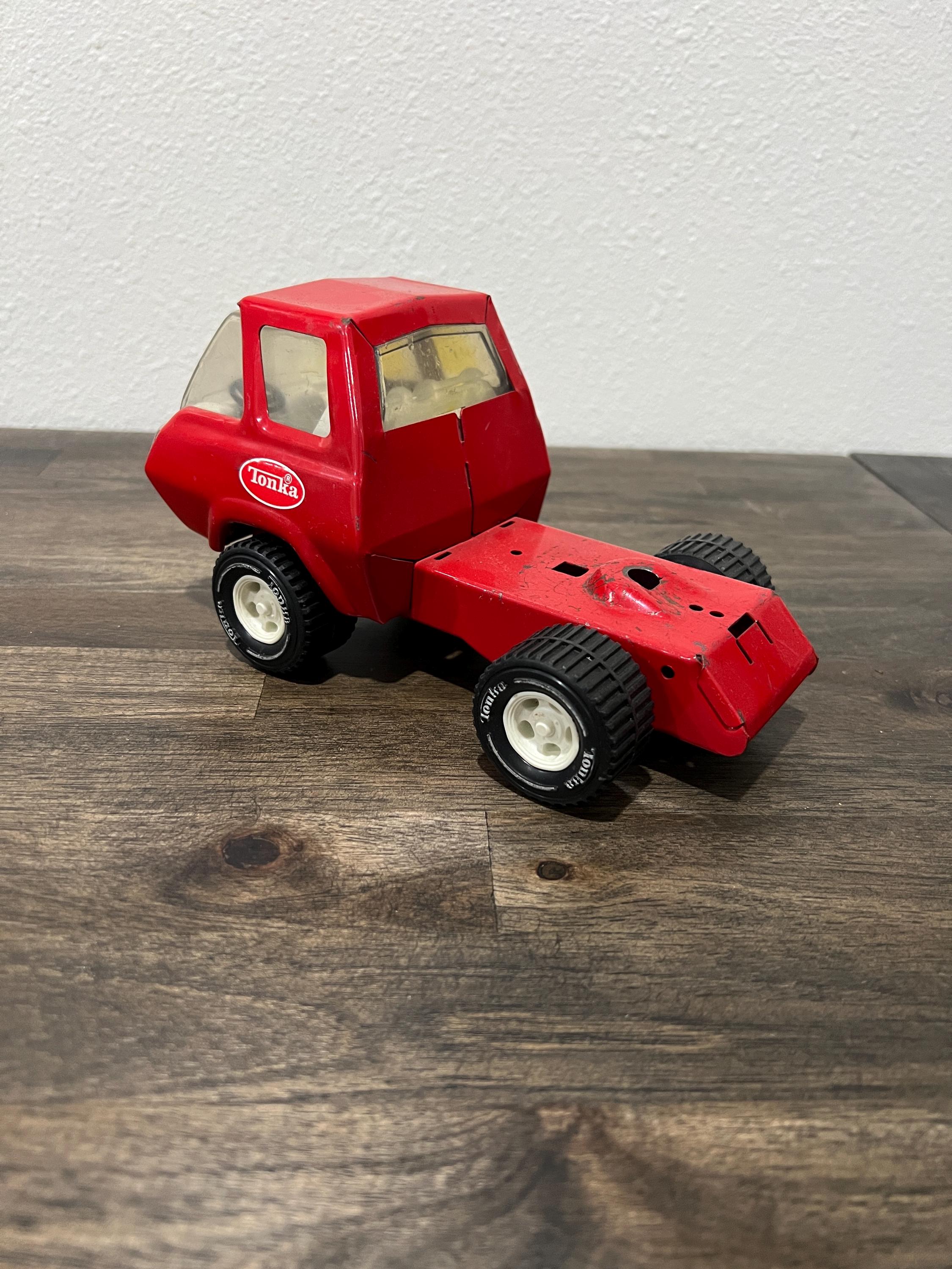 Tonka Steel Trailer Truck - Etsy