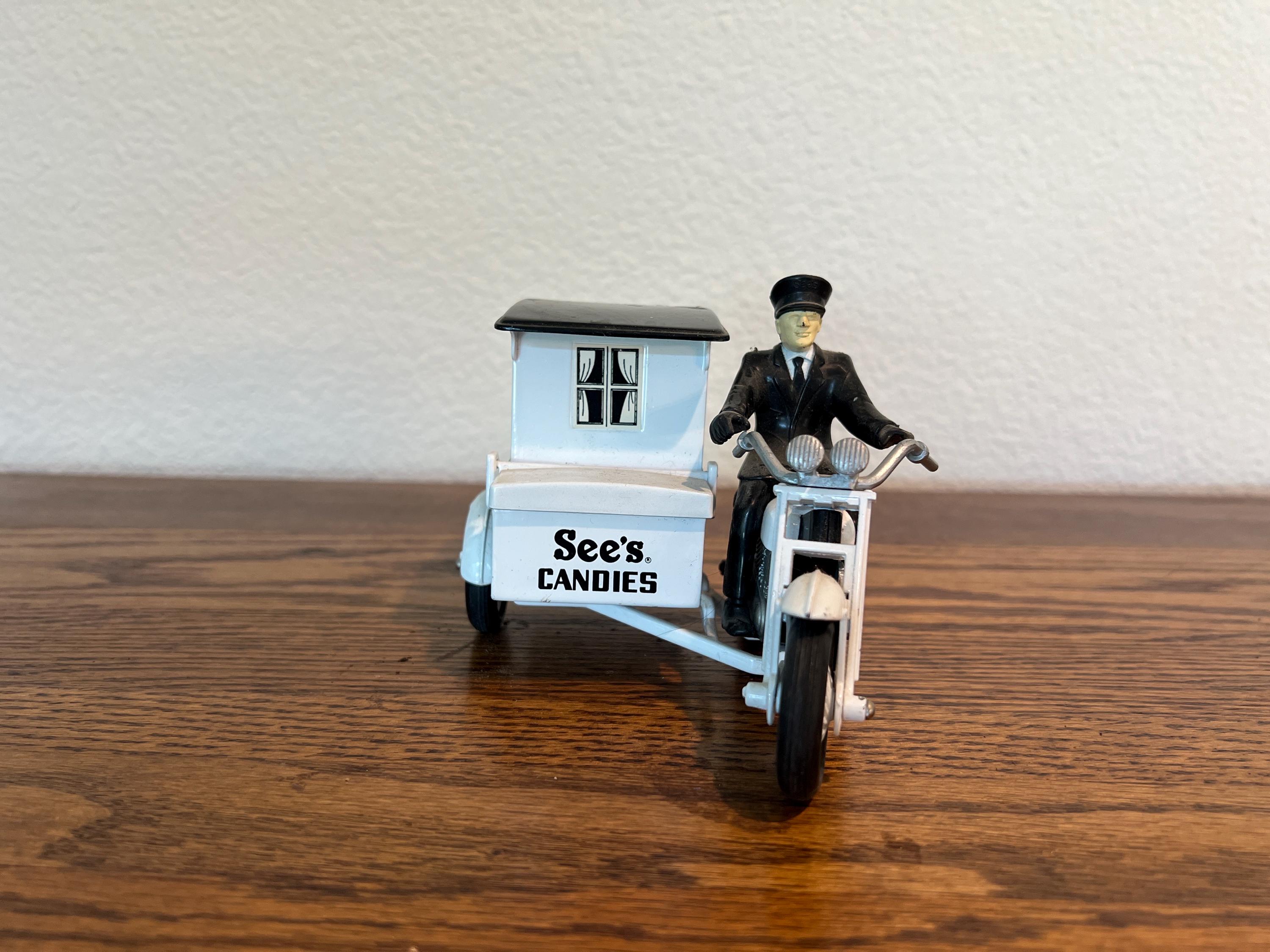 See’s Candies Motorcycle With Sidecar Trailer - Etsy