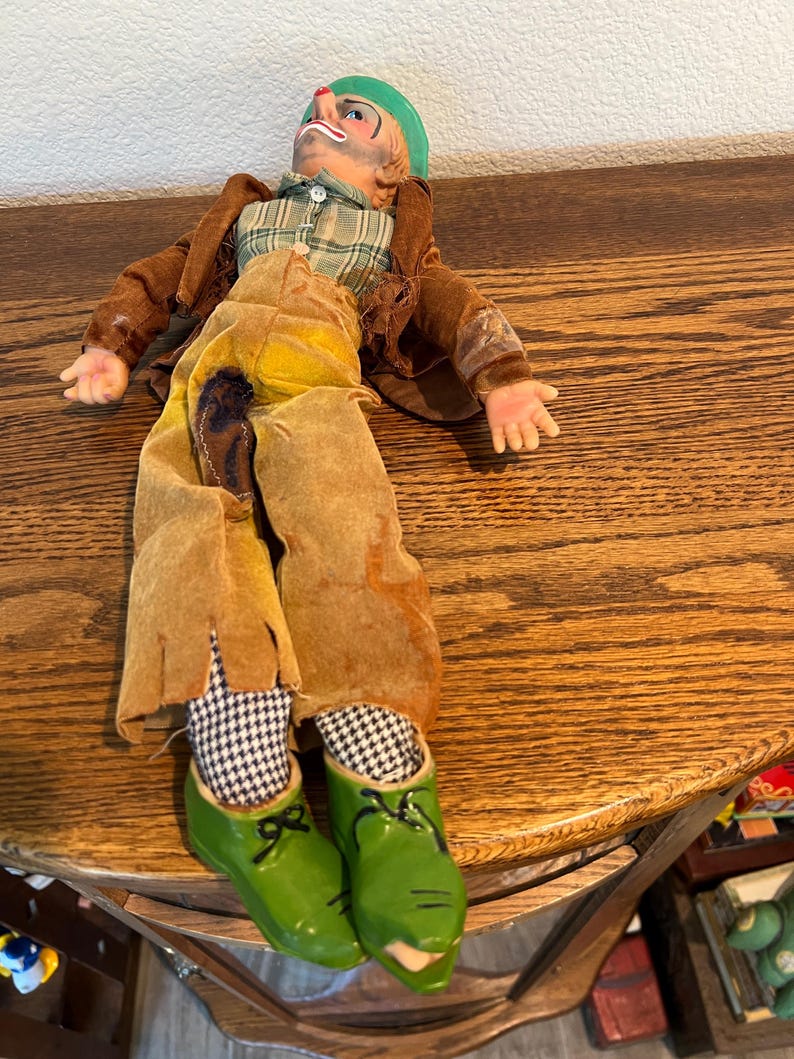 Emmett Kelly Hobo Clown Doll - Etsy