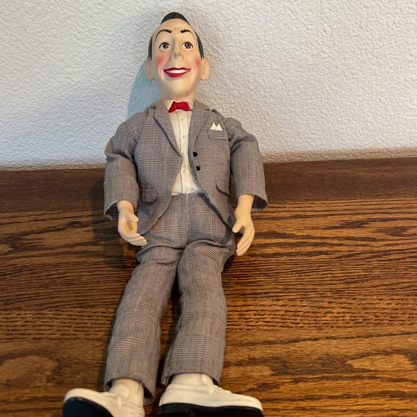 Pee Wee Herman Doll - Etsy