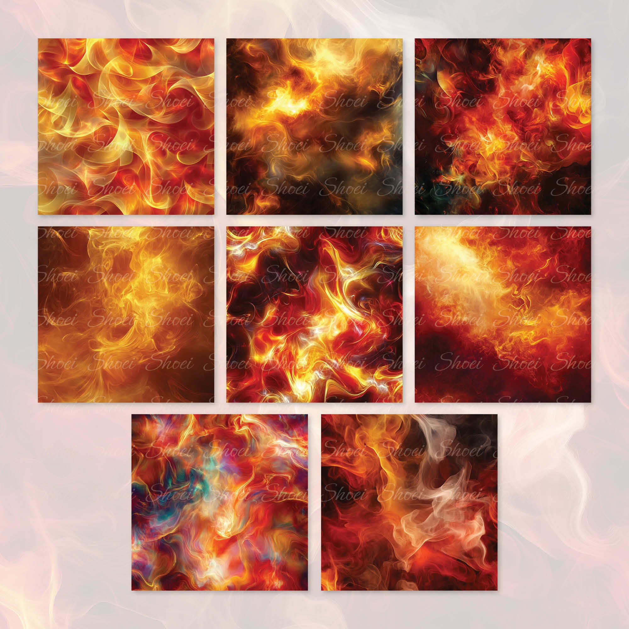 Fire Digital Paper Pack: Flame Fantasy Backgrounds (30 JPG) - Etsy