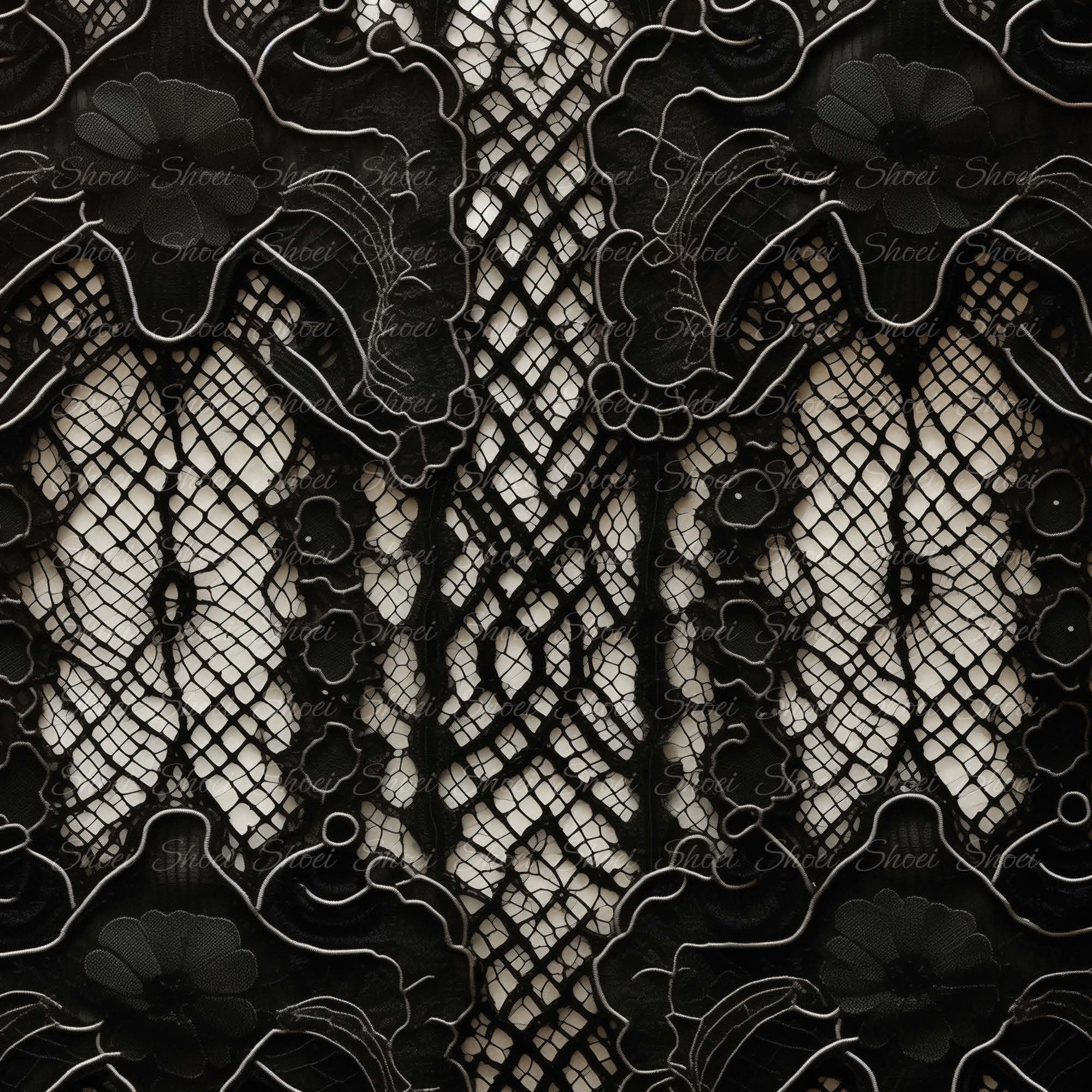 Black Lace Digital Paper for Junk Journal Kit, Mixed Media Art ...