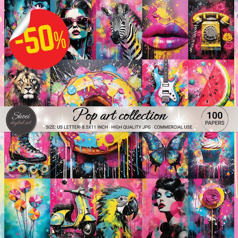 Pop Art Print - Etsy