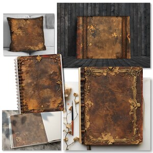 Vintage Journal Covers Kit: Medieval Book Pages (8.5x11) (digital ...
