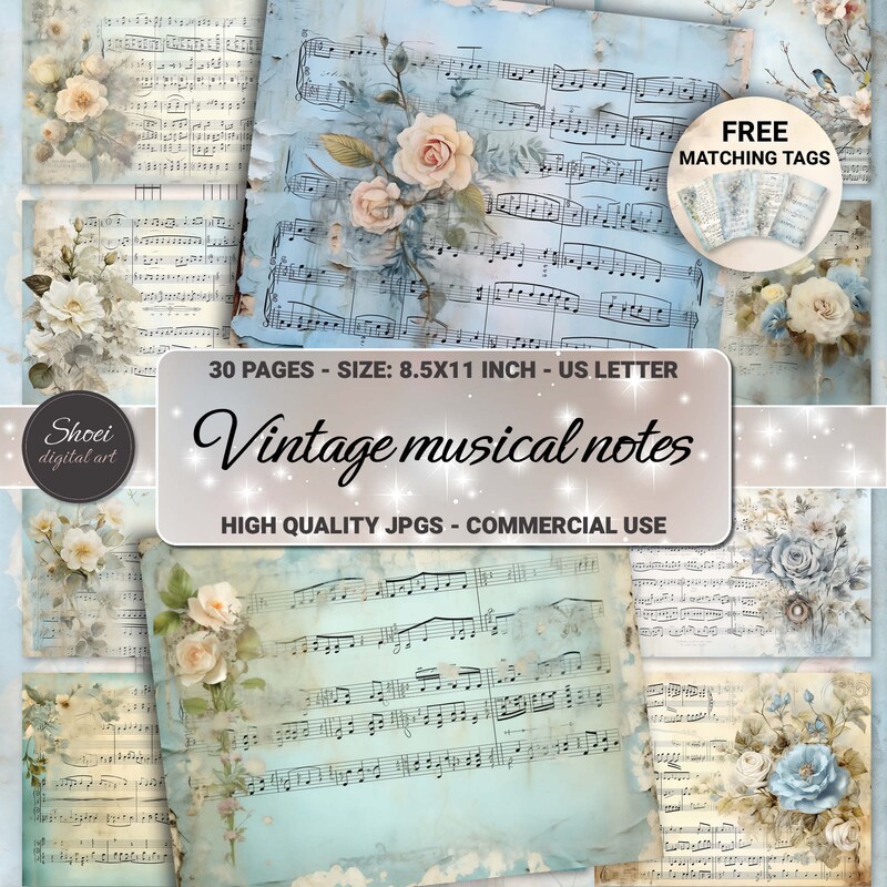 Music Decoupage - Etsy