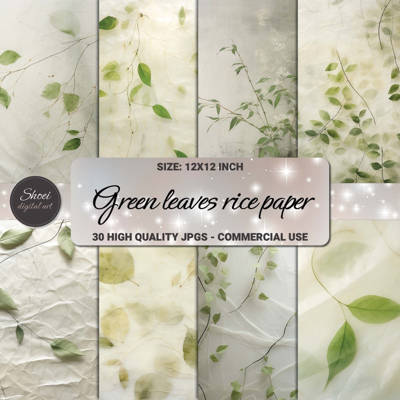 Rice Paper - Etsy