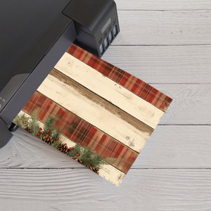 Rustic Christmas Digital Paper Collection - 30 Pages for Junk Journal ...