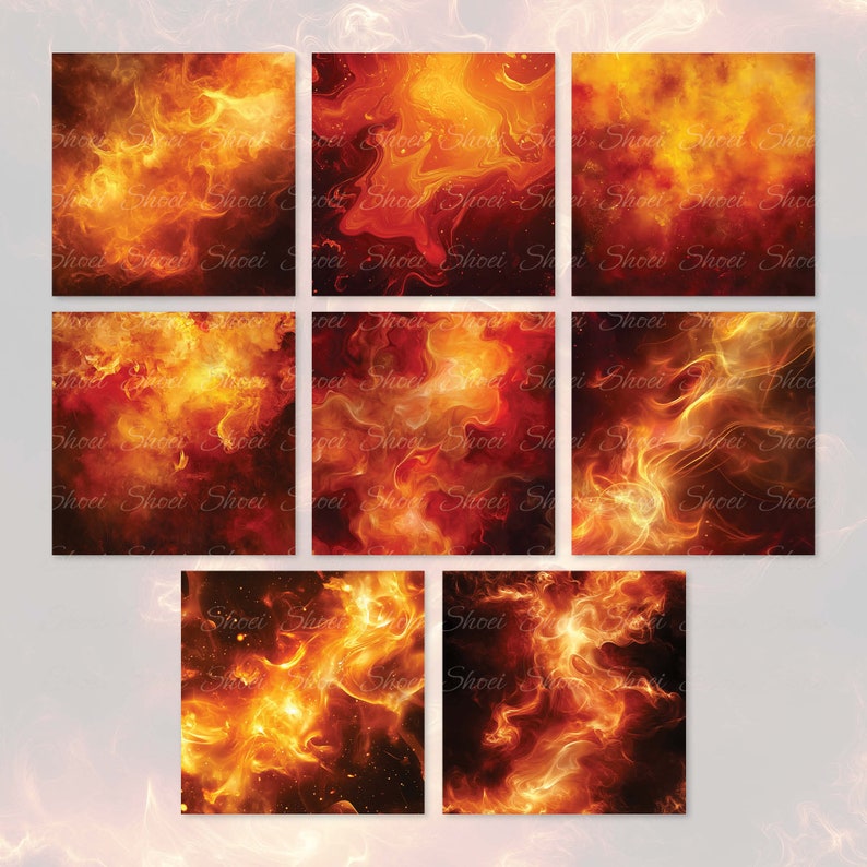 Fire Digital Paper Pack: Flame Fantasy Backgrounds (30 JPG) - Etsy