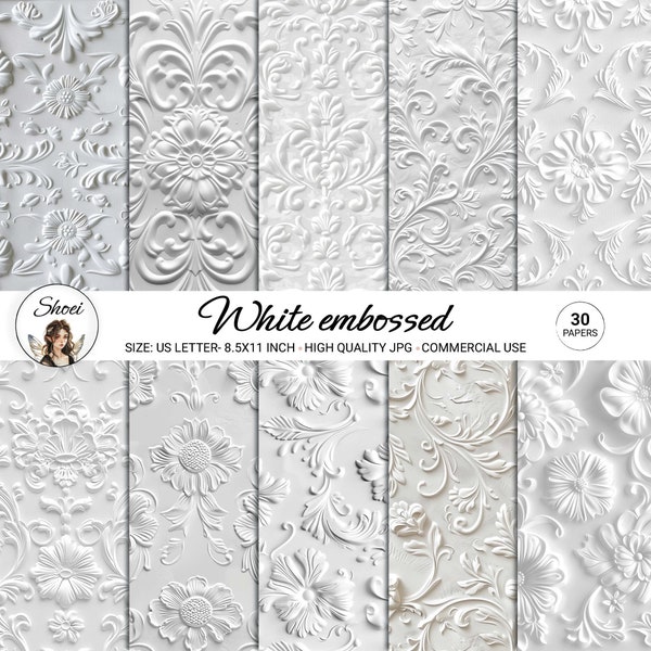 Embossed Paper - Etsy