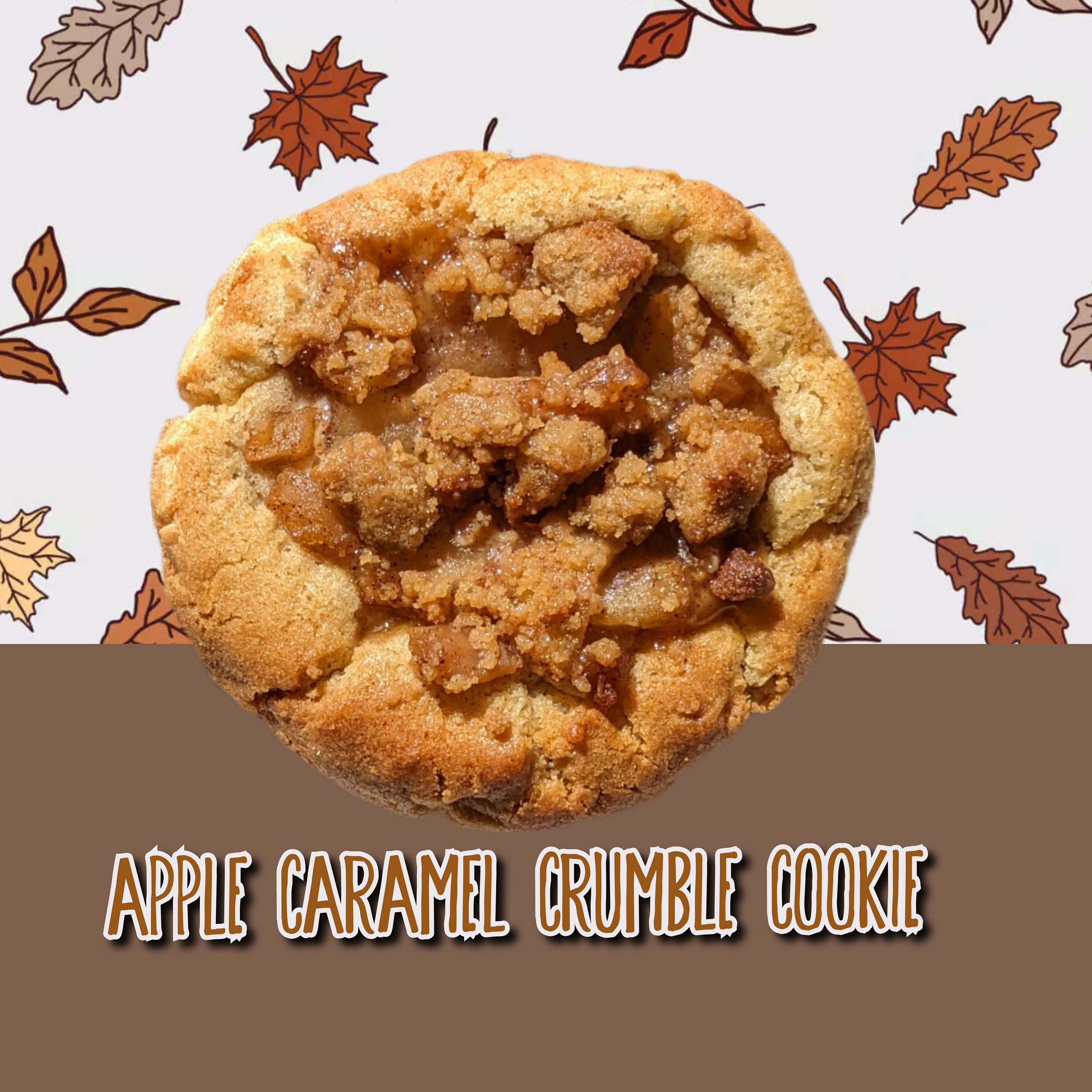 Apple Caramel Crumble Cookie Recipe | Homemade Gourmet Cookie Recipe ...