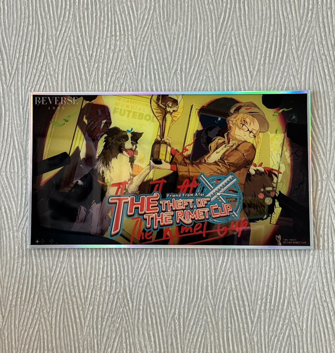 Reverse 1999 Merchandise/colored Paper/collection Card, the Theft of ...