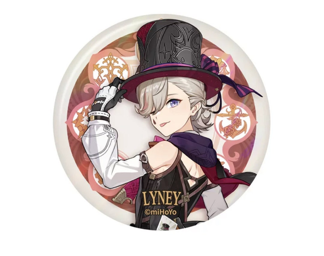 Genshin Impact Merchandise/badges, Lyney, Paimon, Xiao, Nahida, Kazuha ...