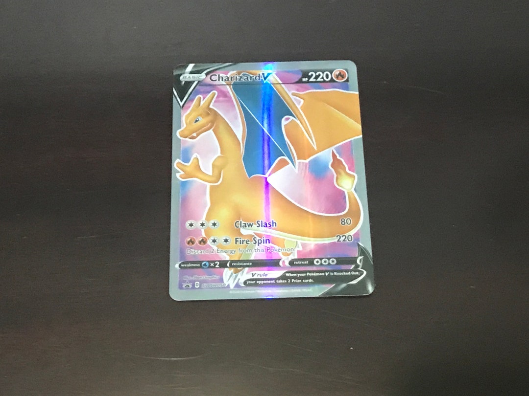 Charizard V Pokémon Card. - Etsy