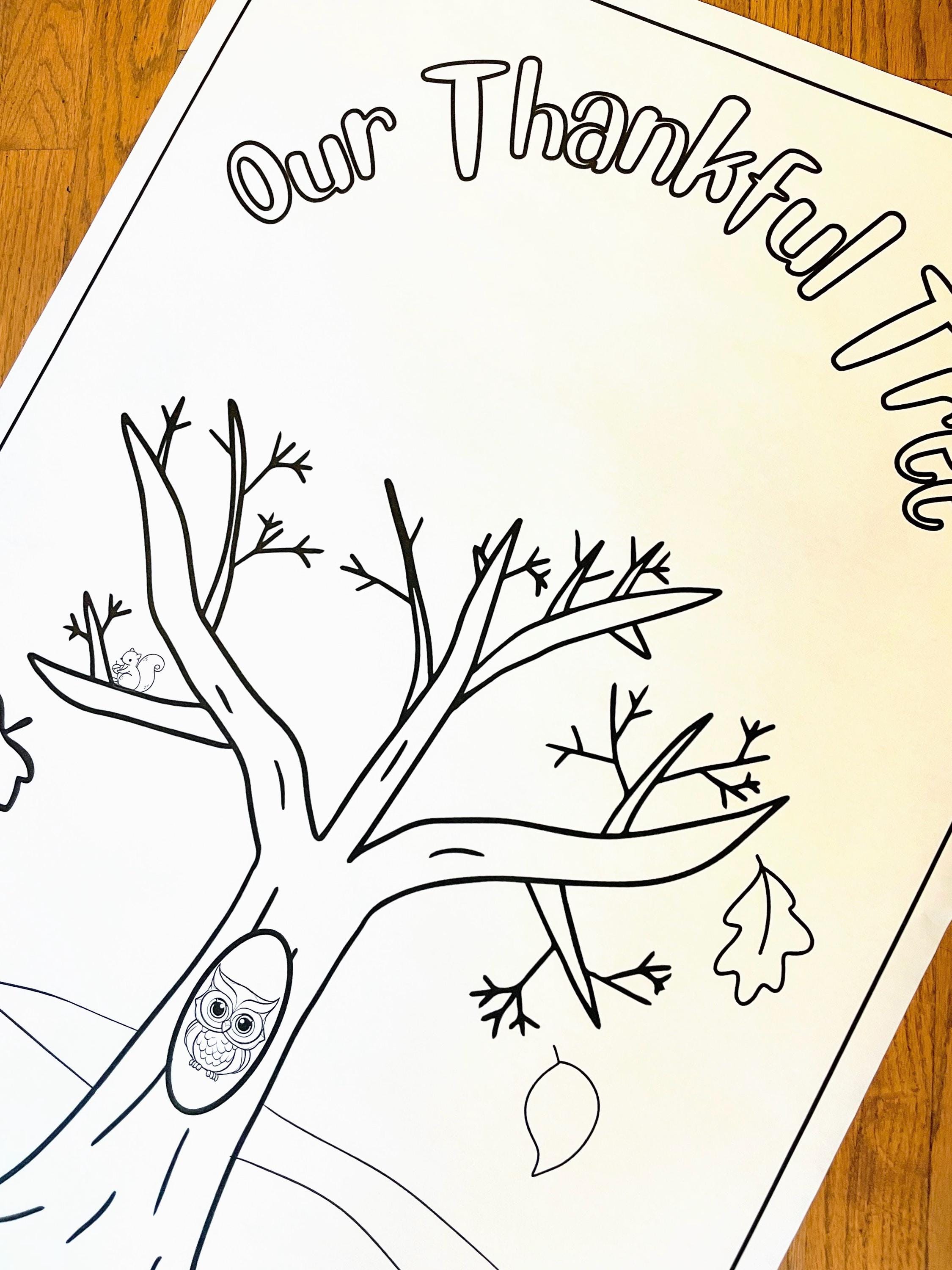 Custom Grateful Tree, Gratitude Activity, Gratitude Lesson ...