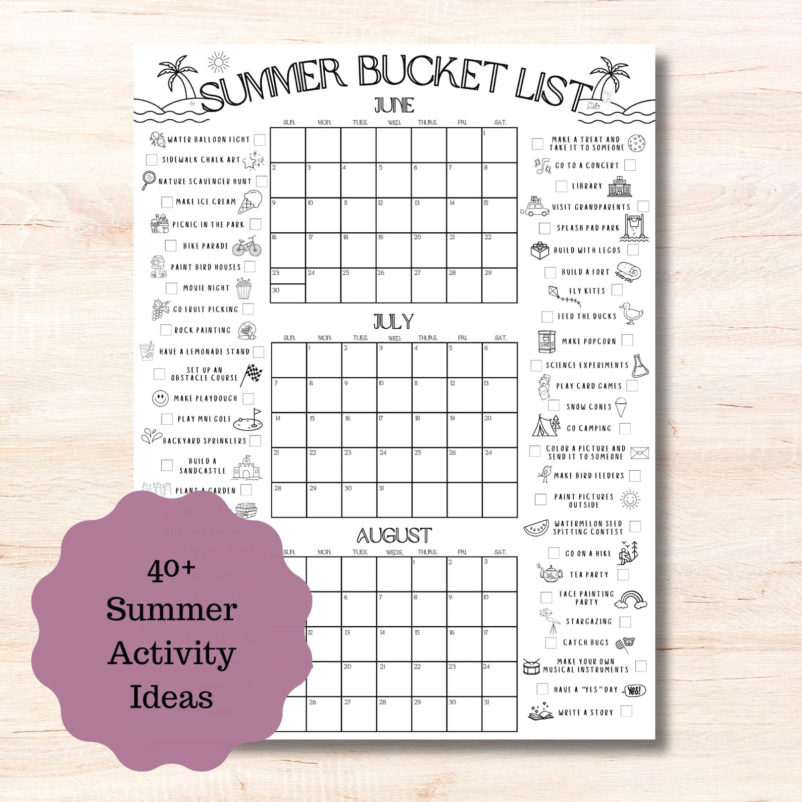 2024 Fall Bucket List, Fall Activity Tracker, Fall Party Ideas, Fall ...