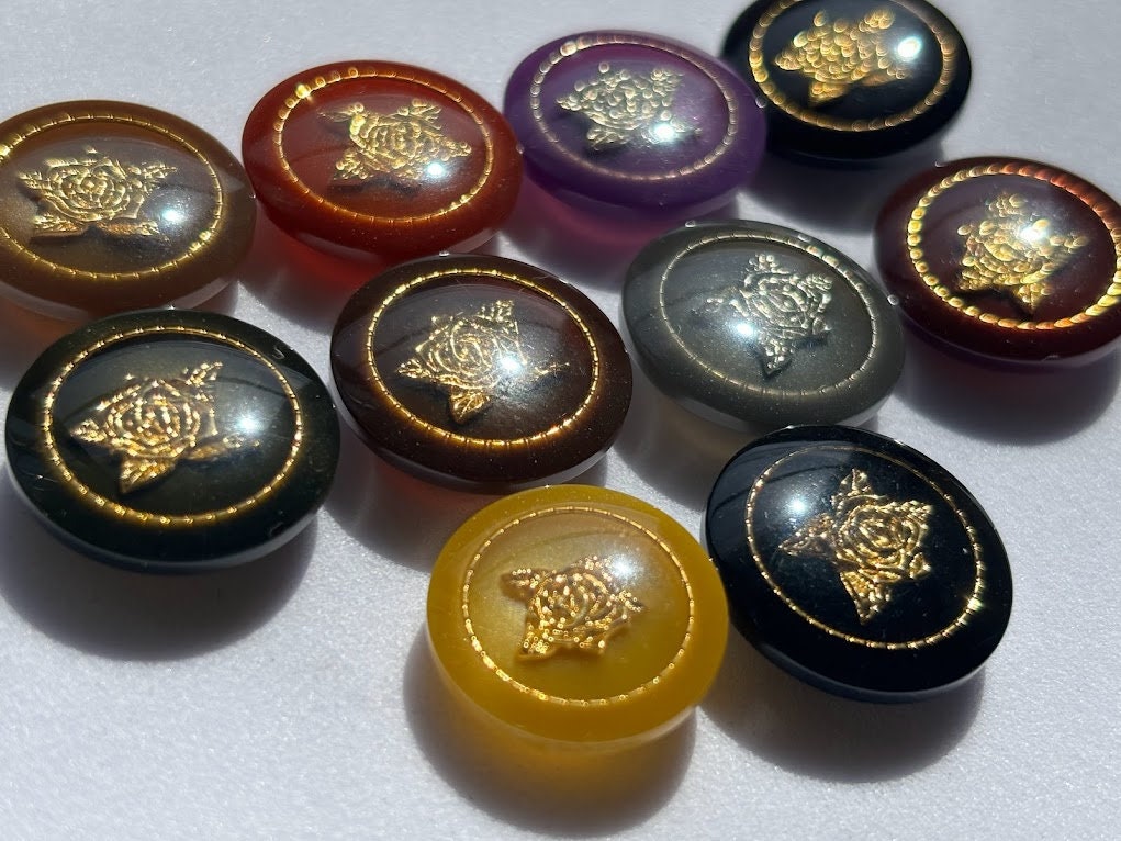 Vintage Japanese Buttons - Antique Japanese Satsuma - Vintage Japanese ...
