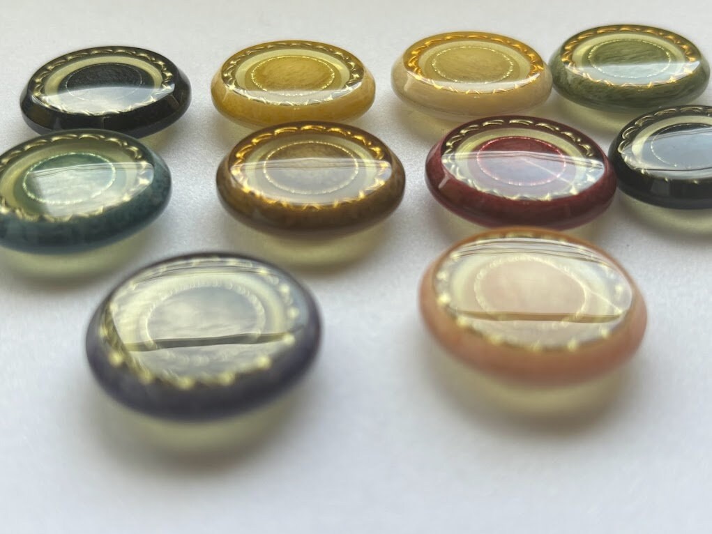 Vintage Japanese Buttons Elegant Vintage Japanese Button Jewelry ...