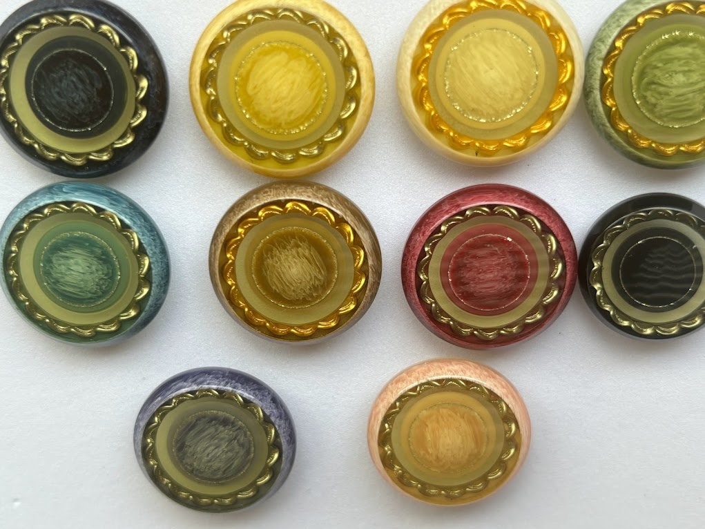 Vintage Japanese Buttons Elegant Vintage Japanese Button Jewelry ...