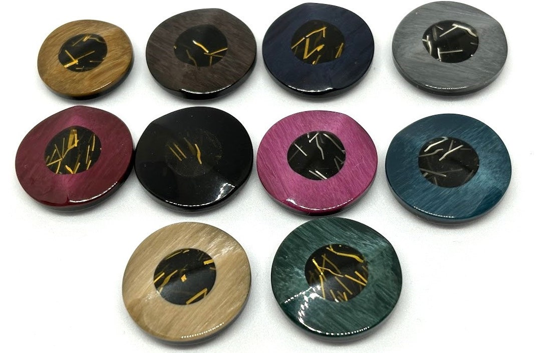 Vintage Japanese Buttons - Elegant Vintage Japanese Button Jewelry ...