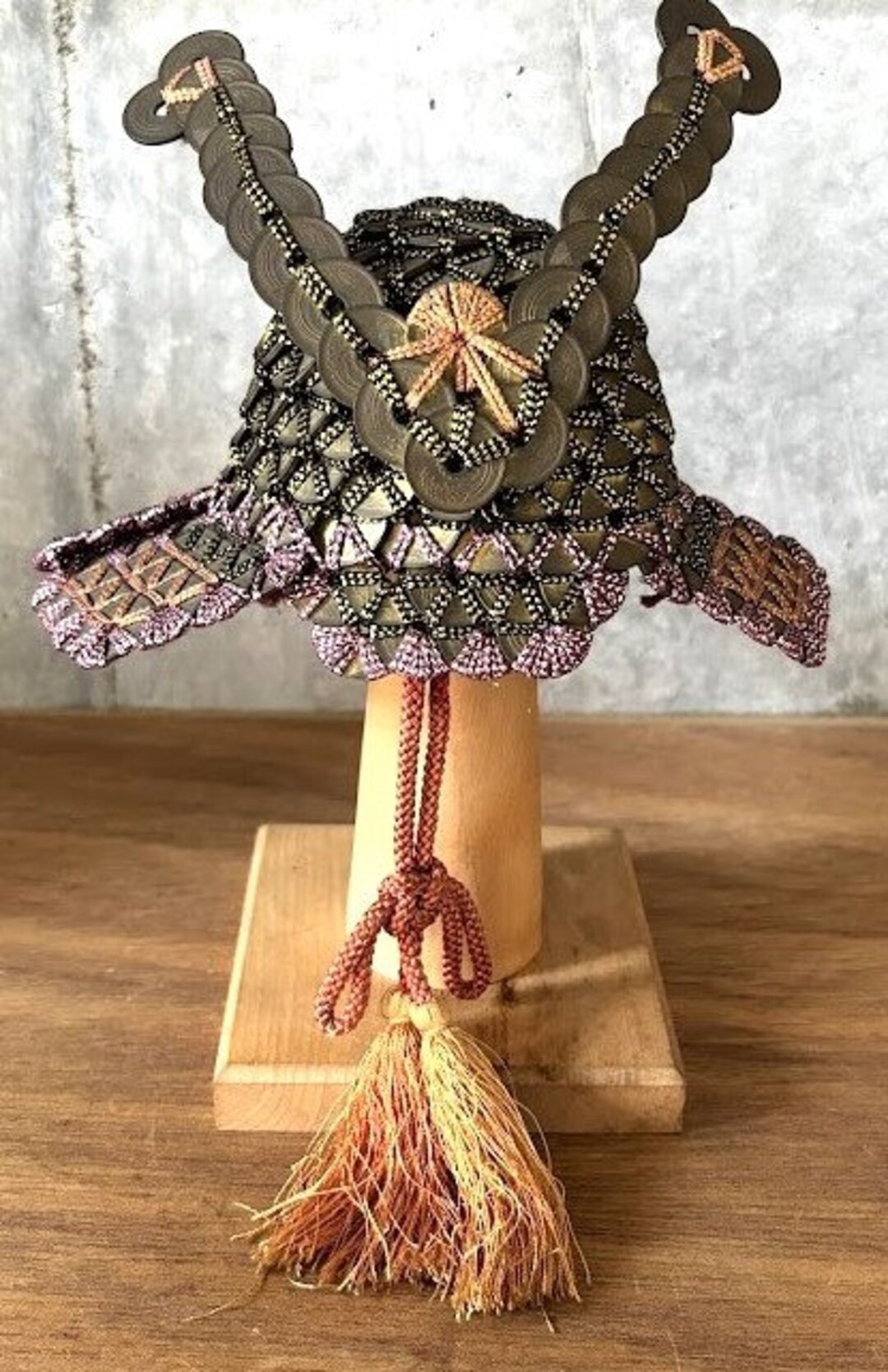 Unique Handcrafted Samurai Helmet Made From Japanese 5-yen Coins - Etsy