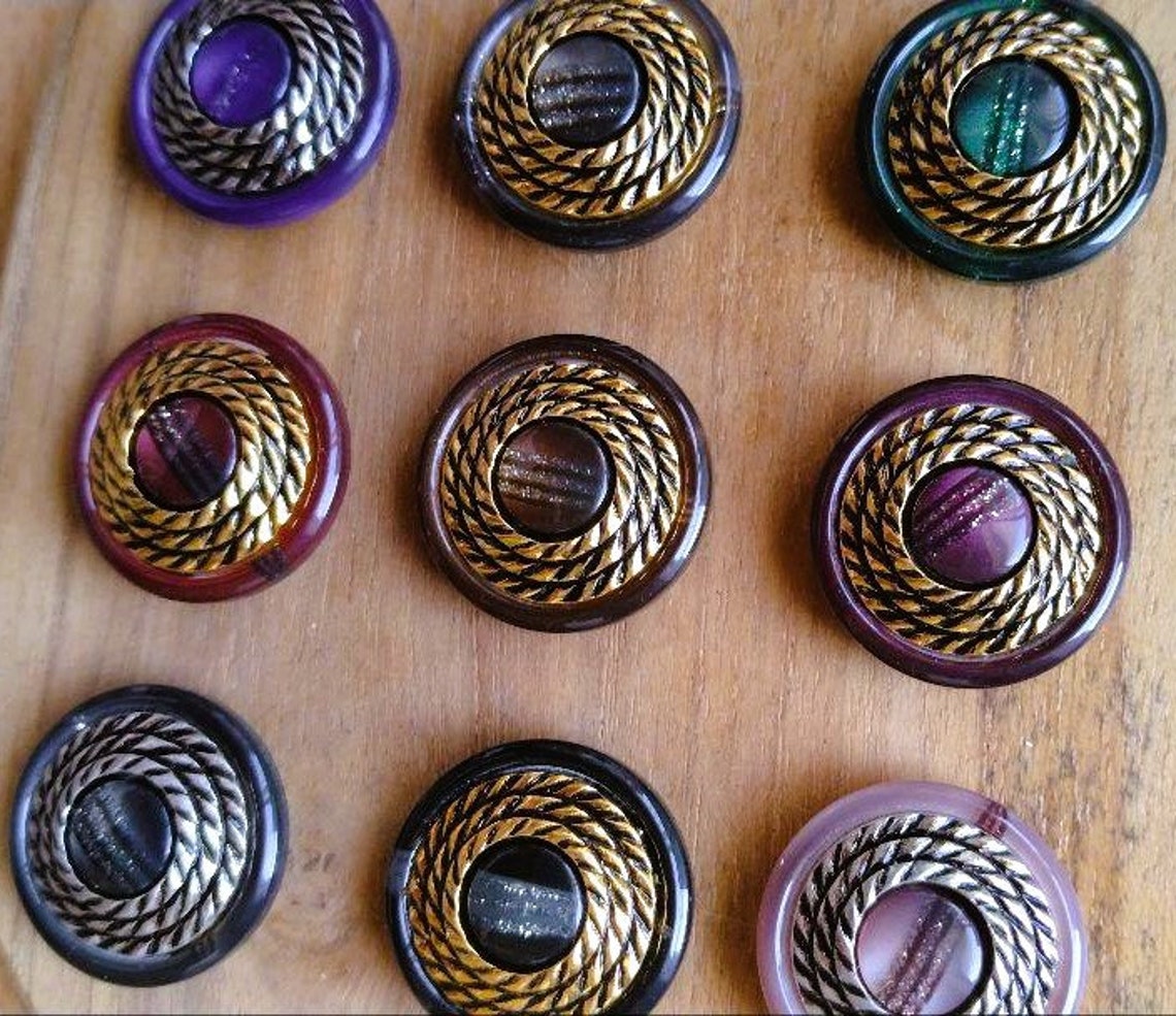 Vintage Buttons # Choose Your Favorite Buttons 3 - Etsy