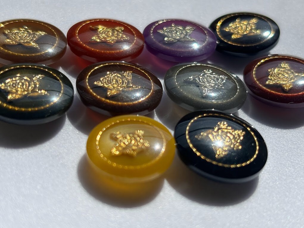Vintage Japanese Buttons - Antique Japanese Satsuma - Vintage Japanese ...