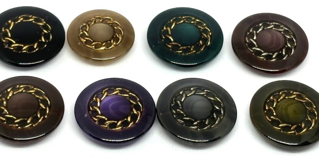 Vintage Japanese Buttons - Elegant Vintage Japanese Button Jewelry ...