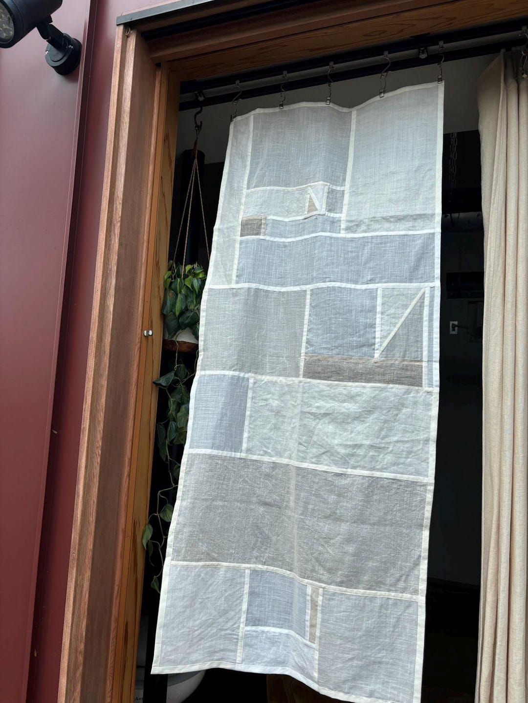 Modernized Pojagi Shade/ Wall Hanging/ Divider/ Tapestry Custom-made ...