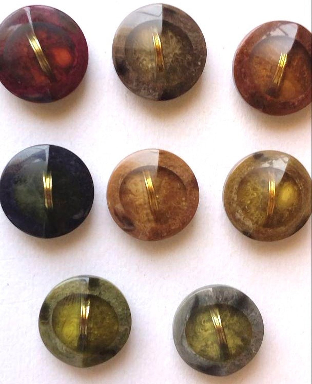 Vintage Japanese Buttons - Elegant Vintage Japanese Button Jewelry ...