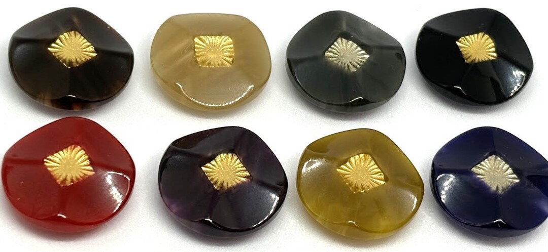 Vintage Japanese Buttons - Elegant Treasures - Vintage Japanesebutton ...