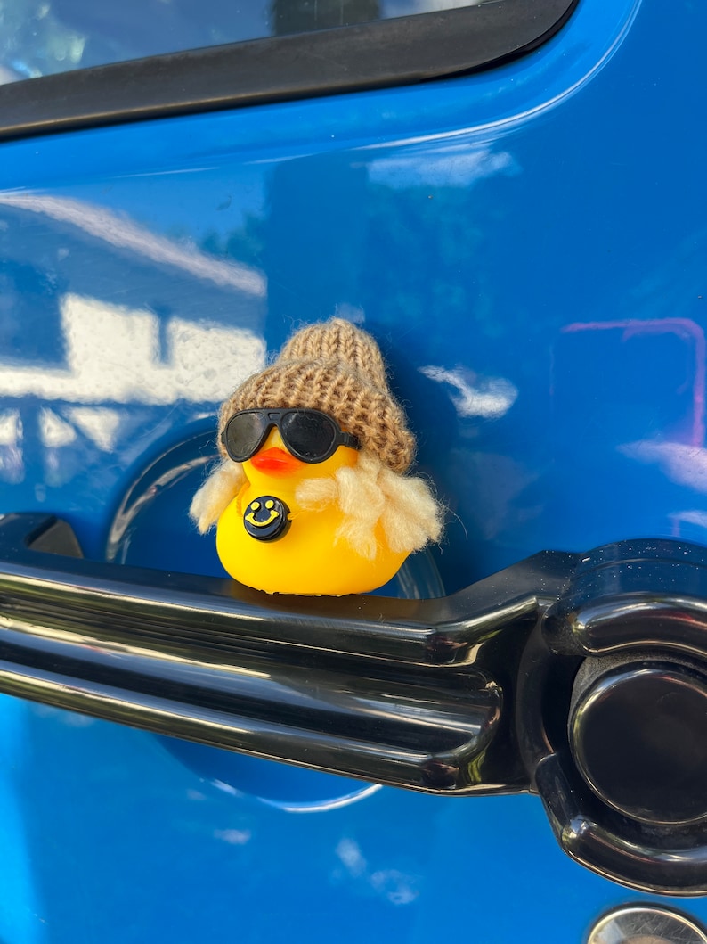 Knotty Ducks Custom Rubber Ducks With Dreadlocks Beanie Sunglasses ...