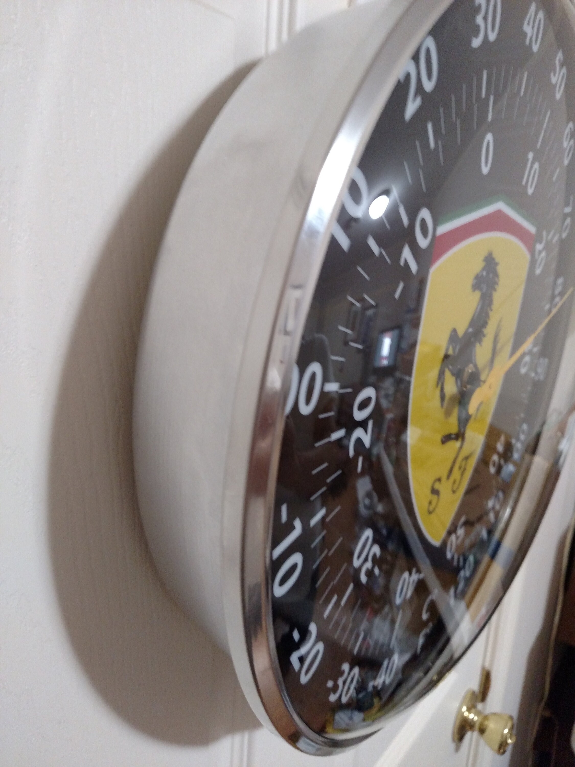 New--lamborghini Vintage PAM Style Electric Wall Clock--(((((updated ...